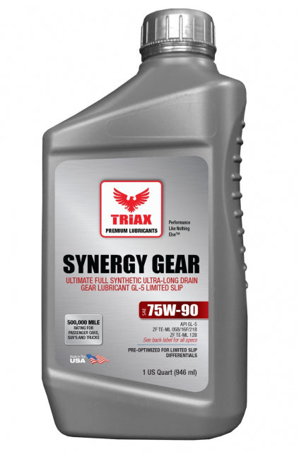 TRIAX Synergy Gear 75W-90 Full Synthetic (GL-5, LS) – FINE STORE